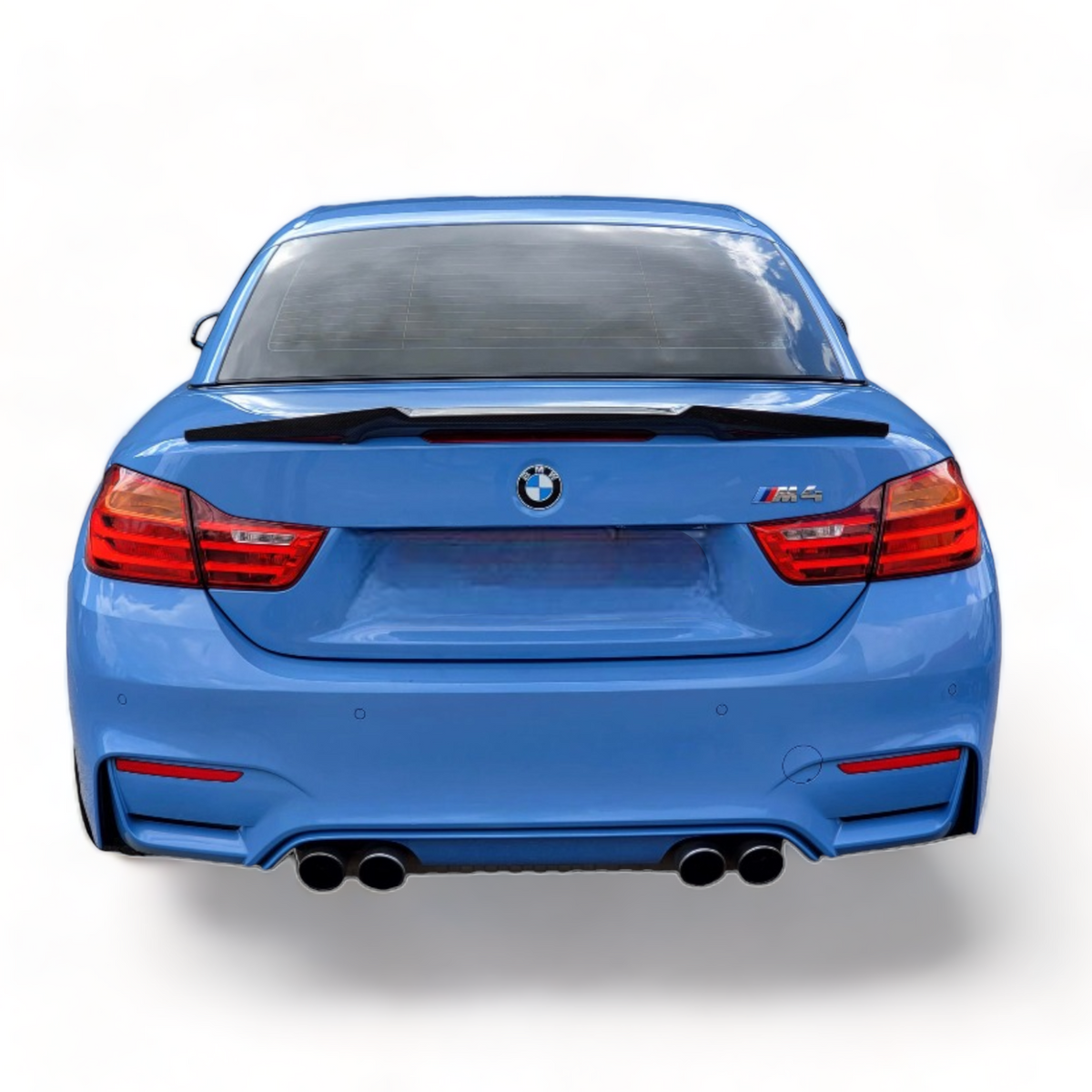 BMW 4 Series M4 F34 F83 Convertible Gloss Black Boot Spoiler