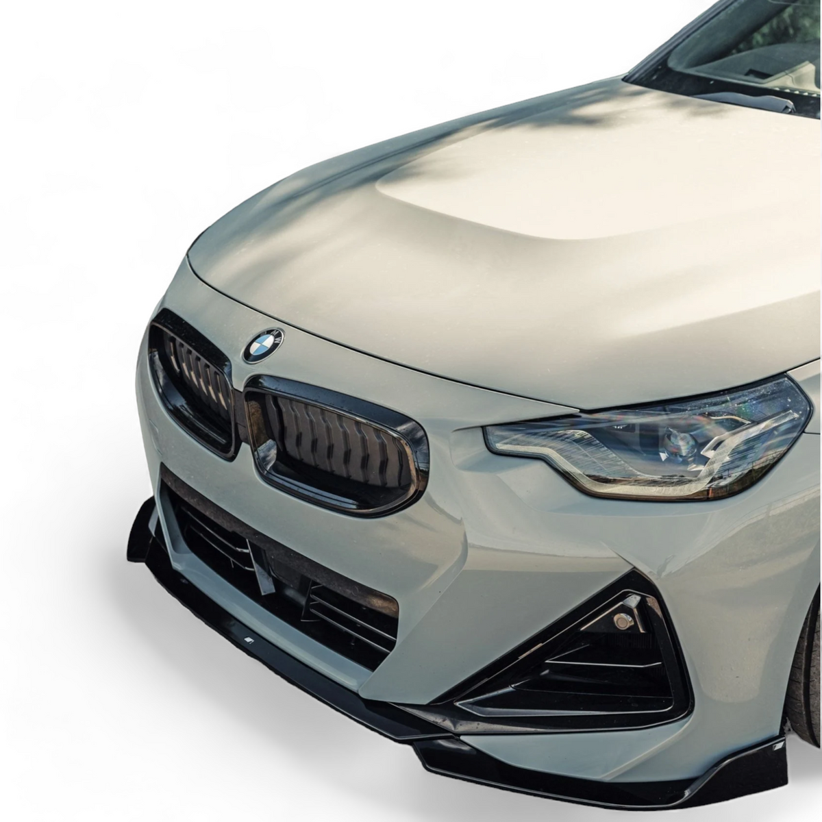 BMW 2 Series G42 Gloss Black Front Splitter