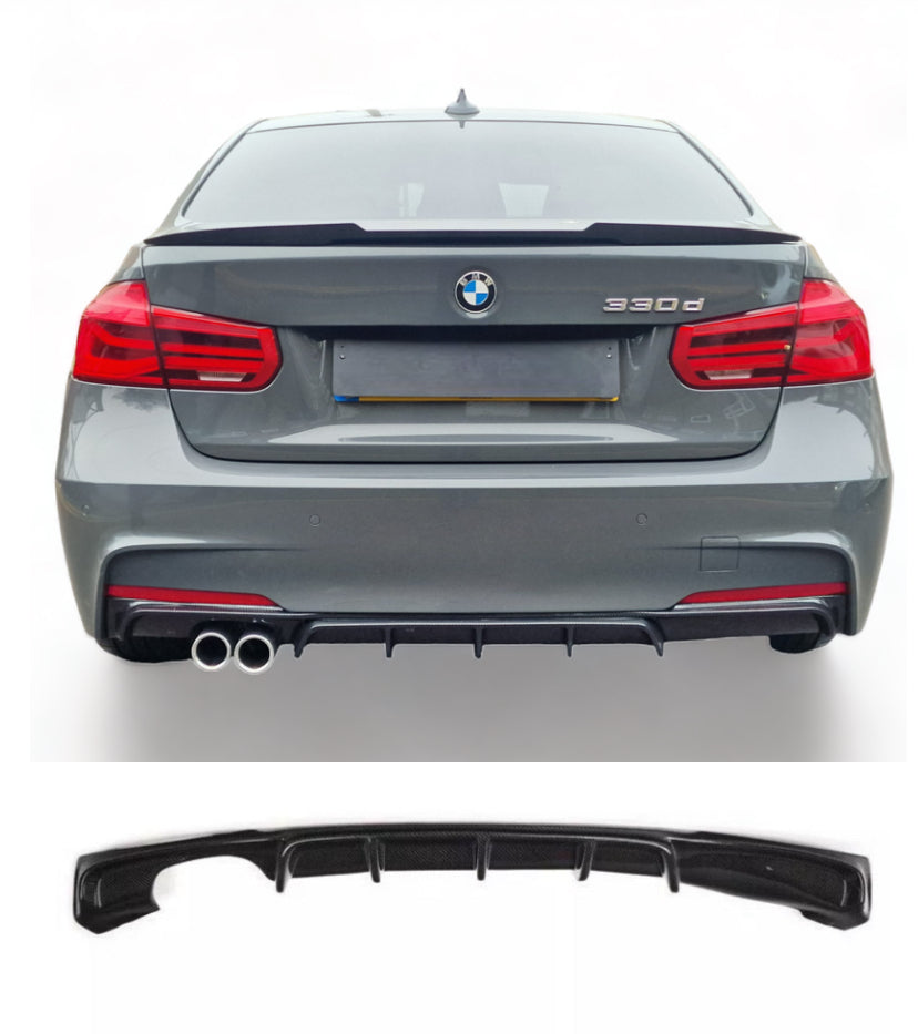 BMW 3 Series F30 F31 with Twin Exit Carbon Effect