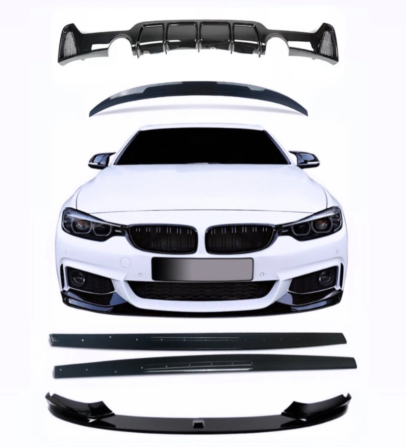 BMW F32 4 Series Coupe Gloss Black Body Kit