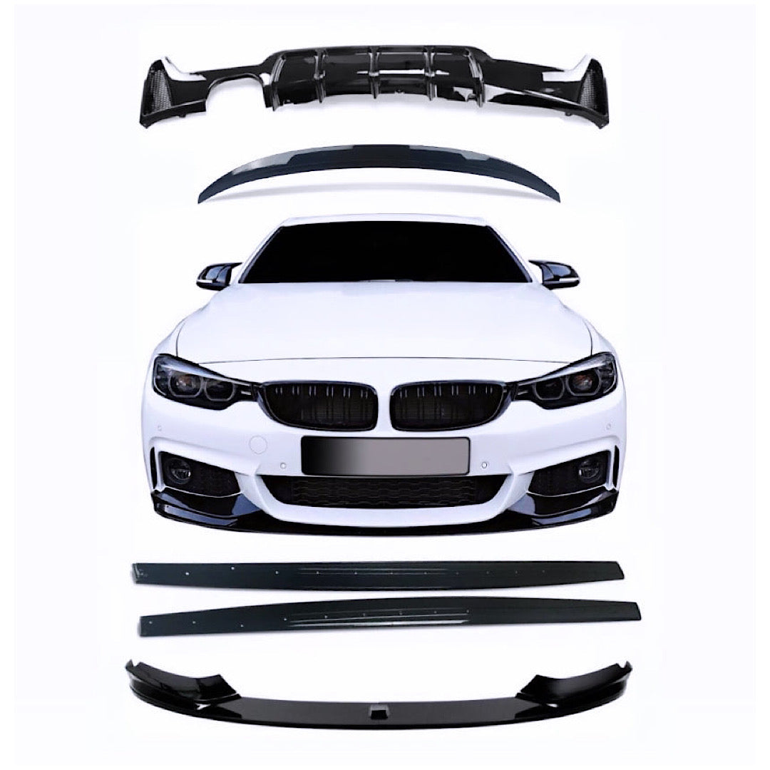 BMW F32 4 Series Coupe Gloss Black Body Kit