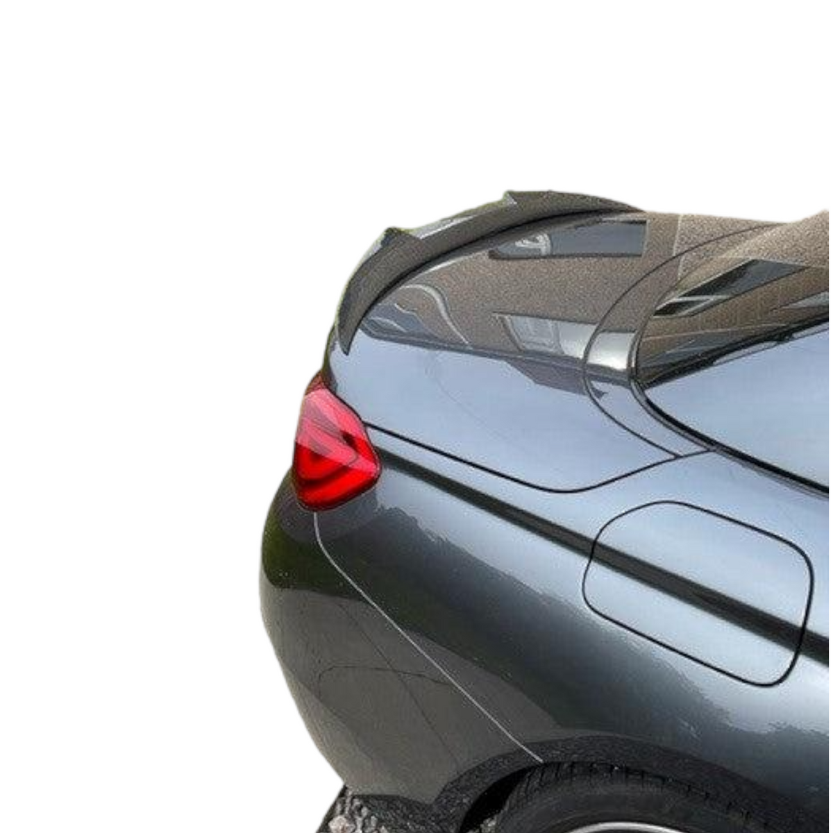 BMW 4 Series F32 Coupe Gloss Carbon Look - Boot Spoiler